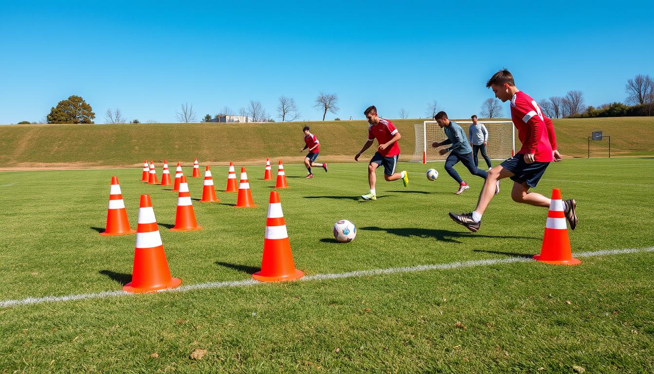 10 exercícios para aumentar sua agilidade no futebol